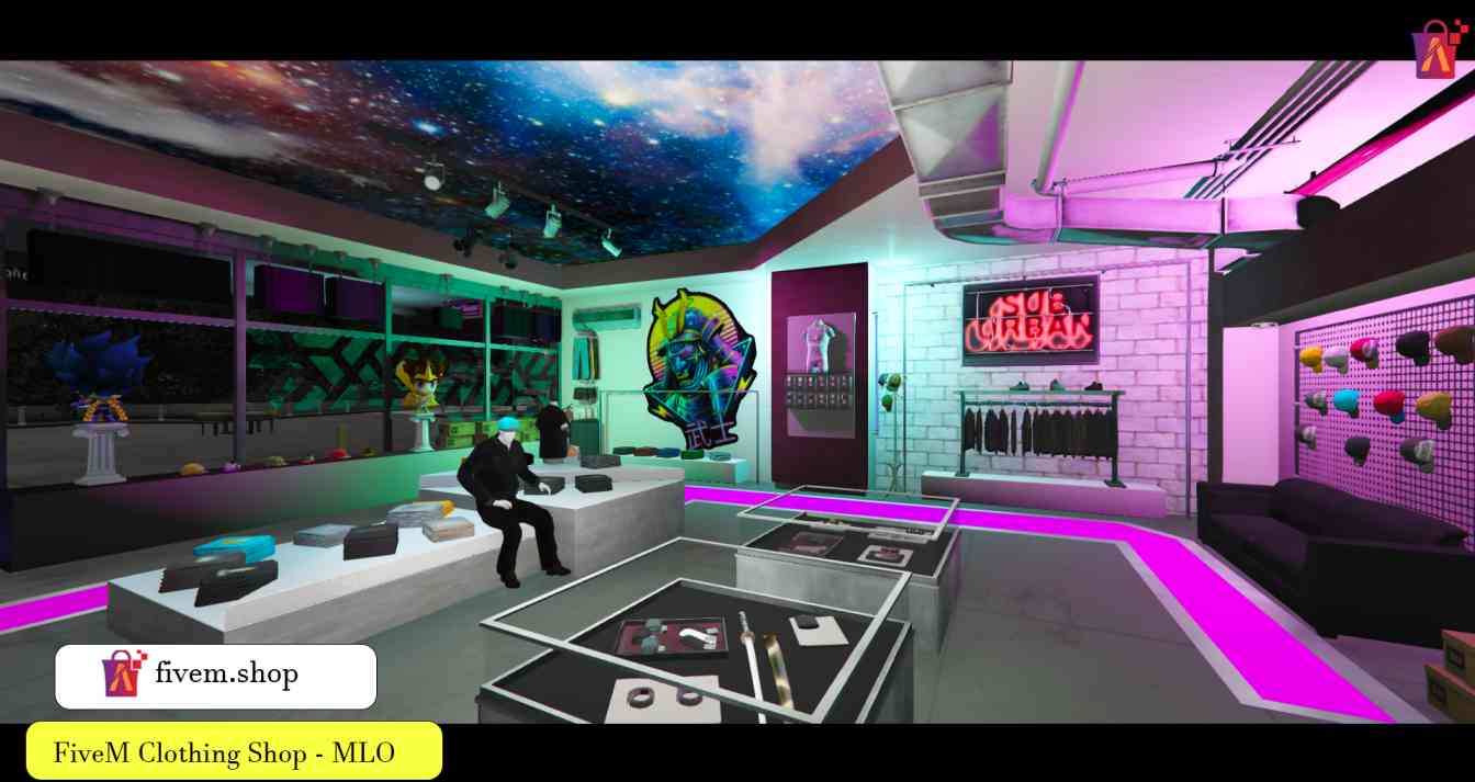 FiveM Clothing Shop MLO - Elevate Your Server's Style