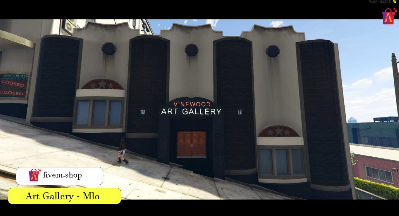 Art Gallery FiveM MLO - Immersive Heists & Showcases