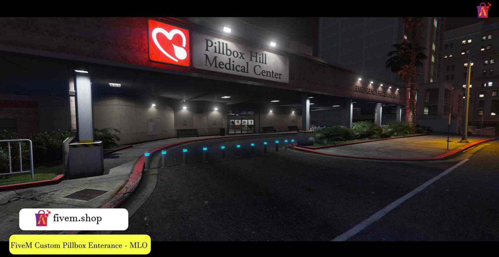 FiveM Pillbox Hospital MLO for immersive environment.