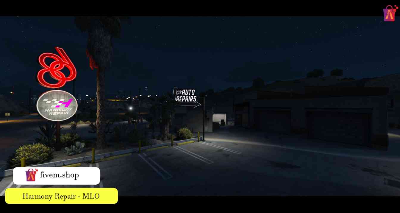 Harmony Repair MLO: Premier Ultimate FiveM Mechanic Shop