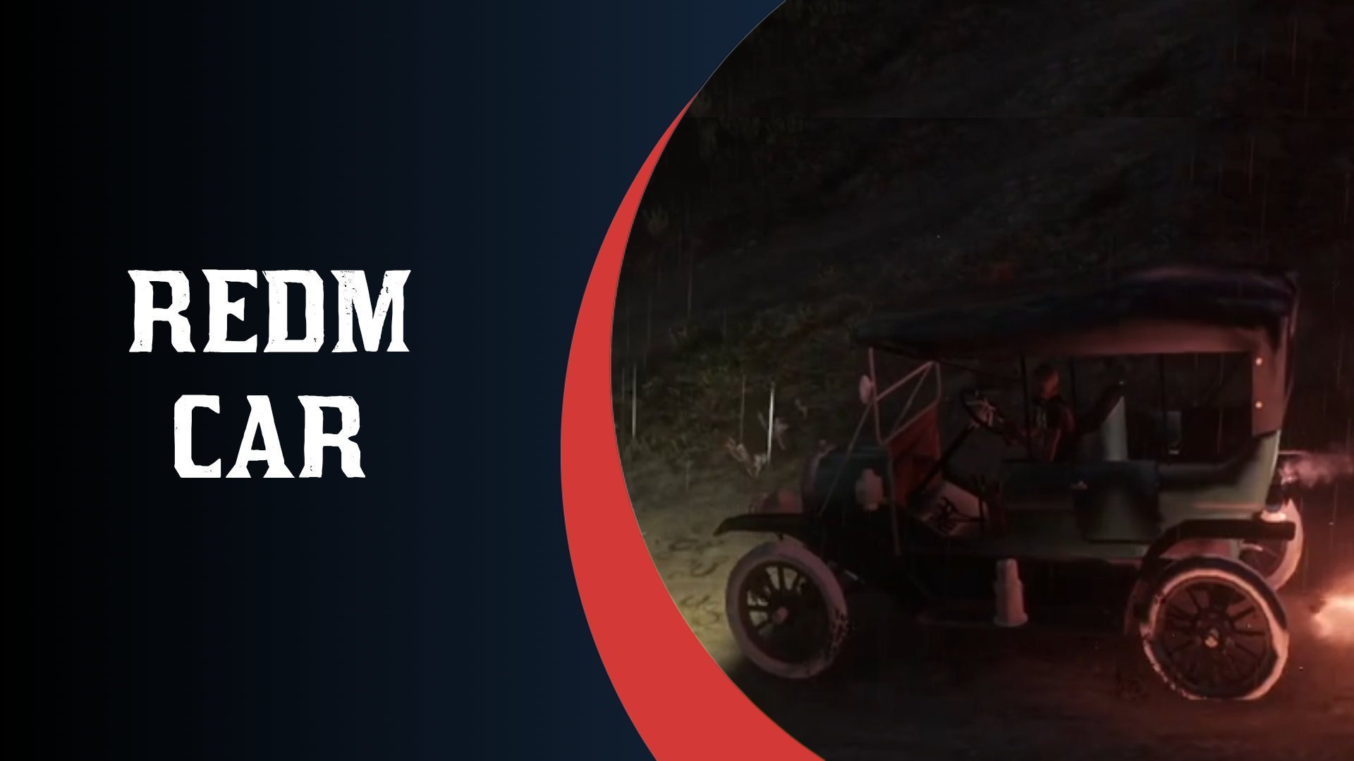 RedM Car Script - 1911 Ford Model T Replica Features