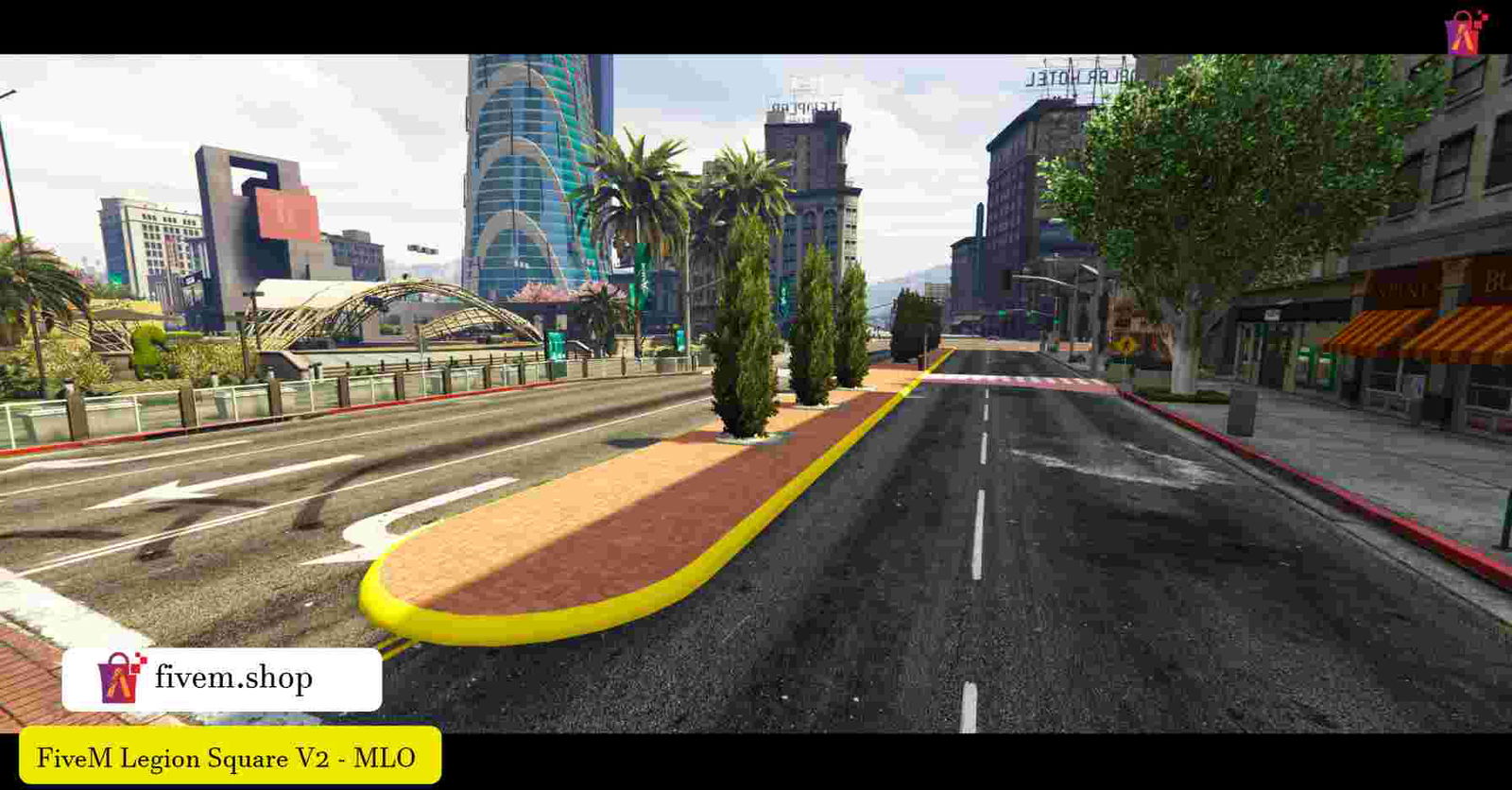 FiveM Legion Square V2 MLO - Transform Your Server Today