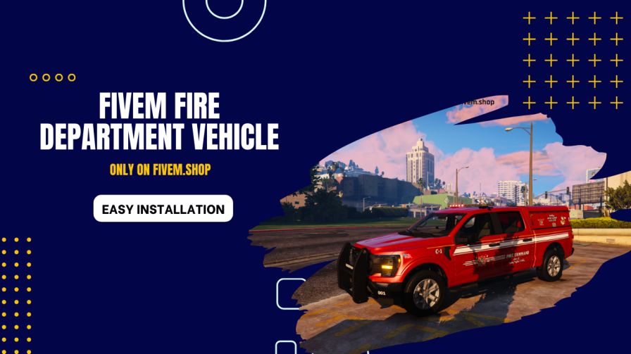 FiveM Fire Department Vehicle - Optimal for Command