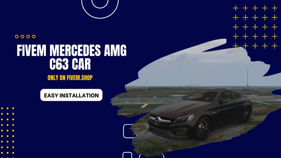FiveM Mercedes AMG C63 Car - Luxury and Performance