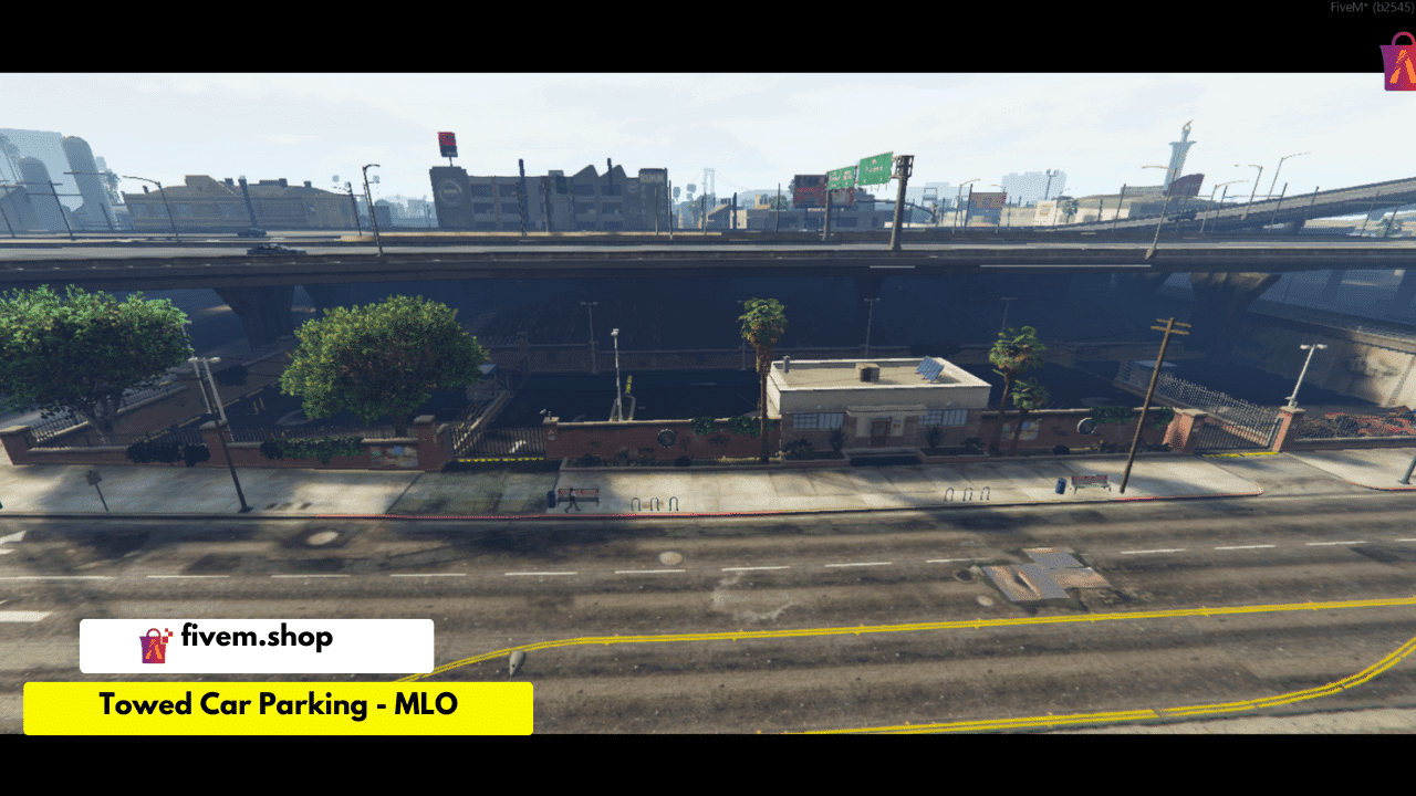 Towed Car Parking MLO | Realistic FiveM Scenarios.