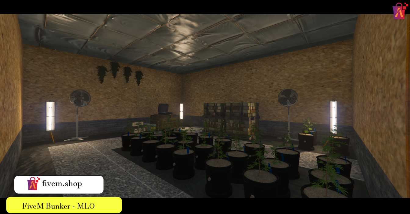 FiveM Bunker MLO - Explore Secretive Gaming Depths