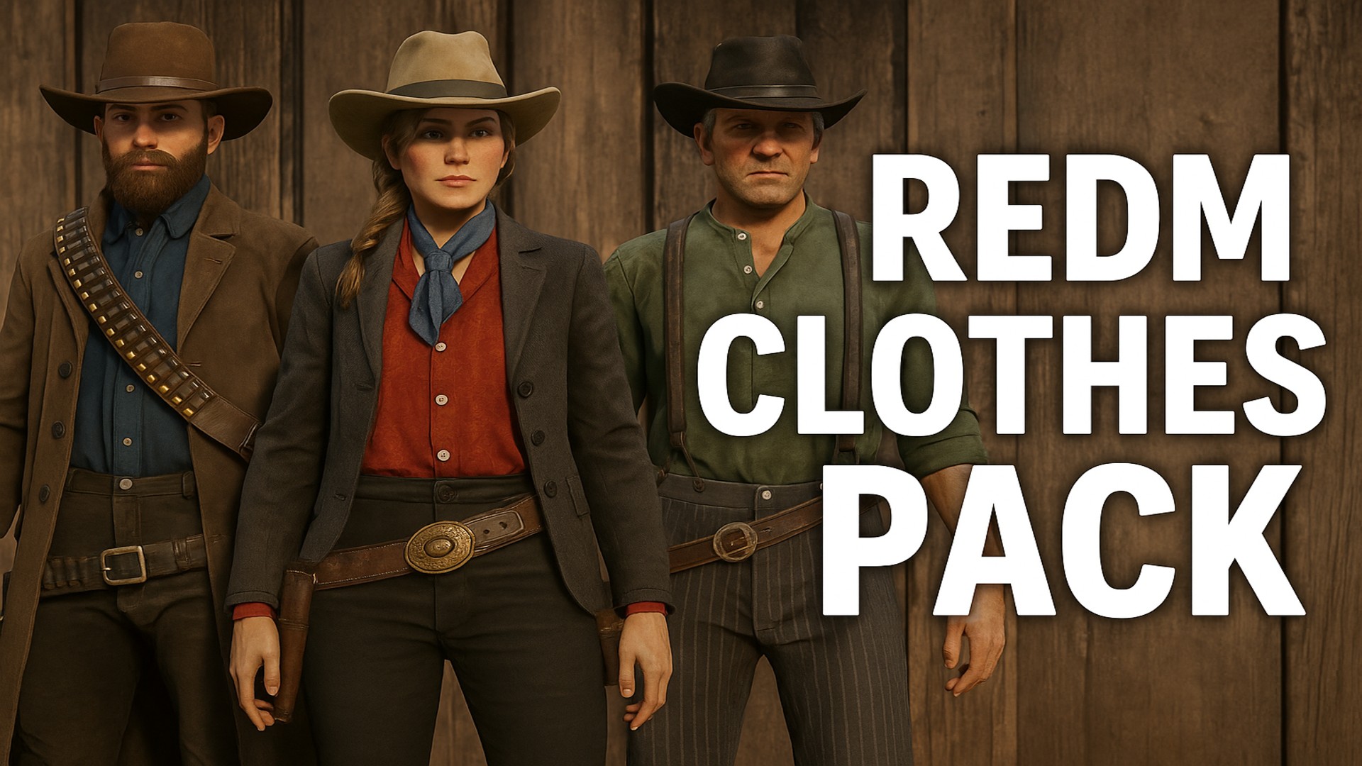 RedM Clothes Pack - Stylish & Immersive Options for Server
