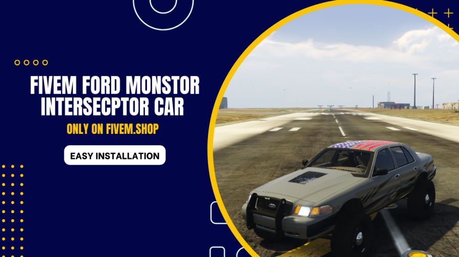FiveM Ford Monster Interceptor Car for Intense Pursuits