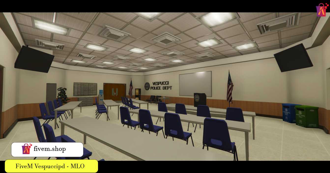 FiveM Vespuccipd MLO | Realistic Police Roleplay