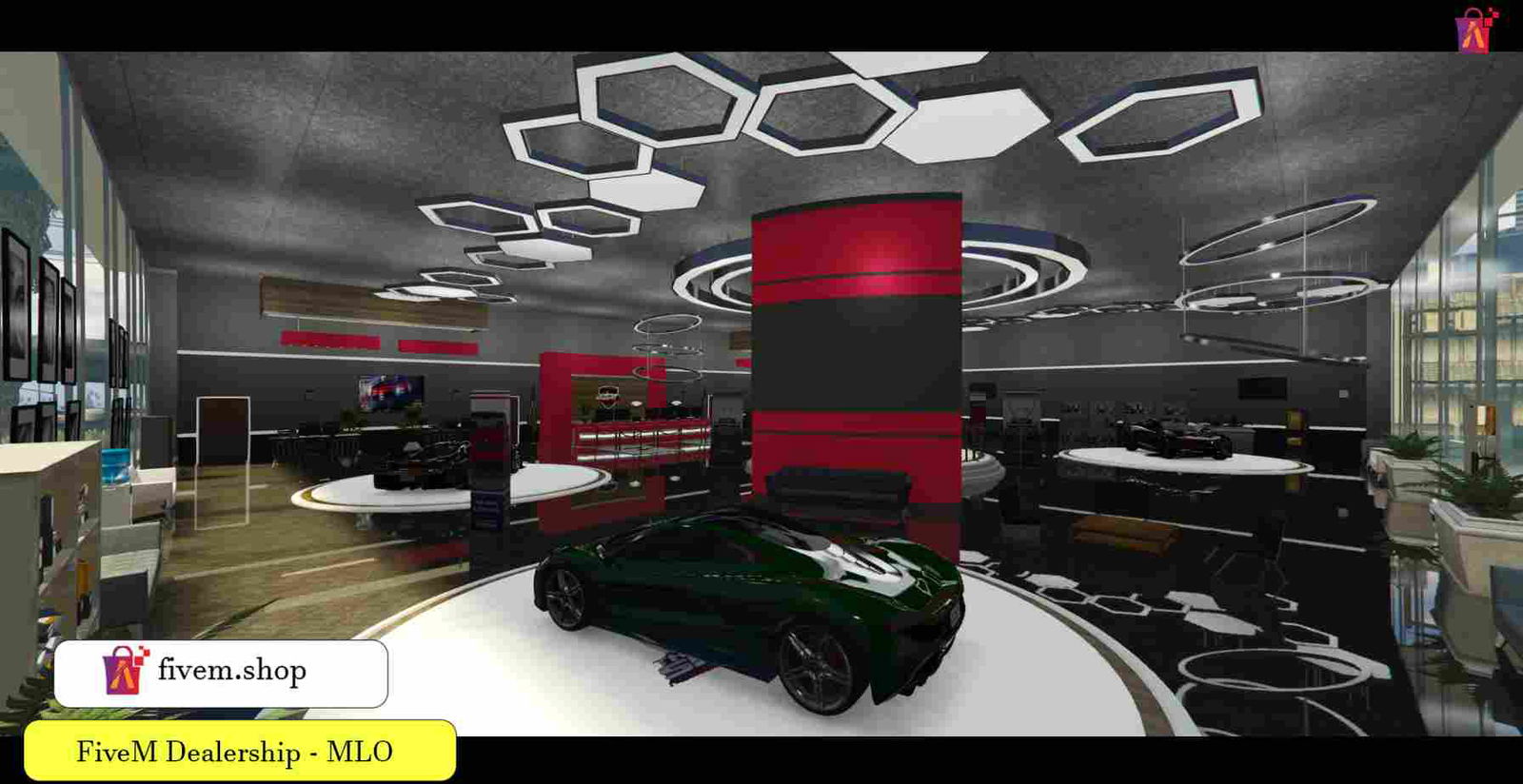 FiveM Dealership MLO | Premium Car Dealership Design