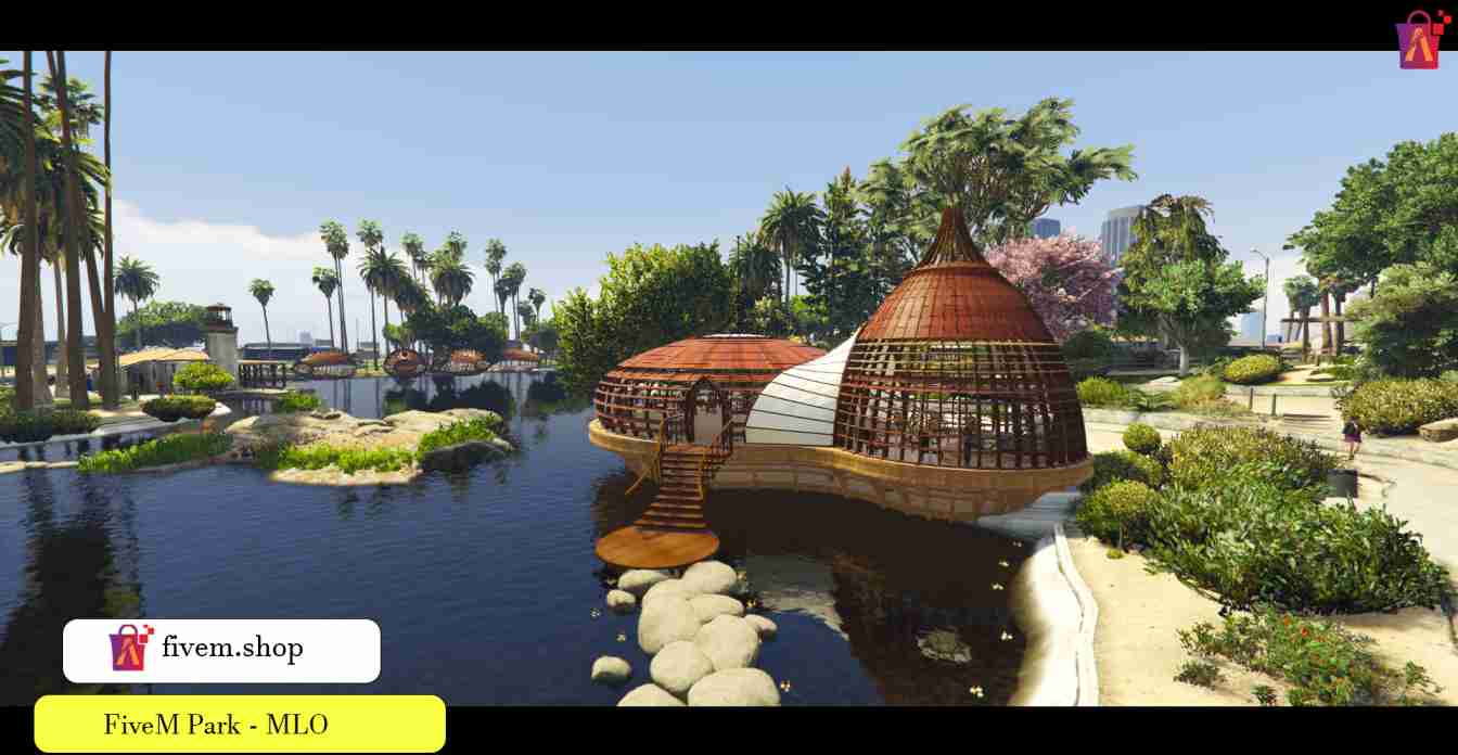 Mirror Park MLO - Tranquil FiveM Garden Experience