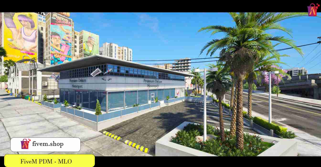 FiveM PDM MLO | Enhance Your Virtual Dealership Experience