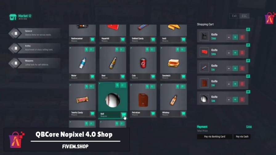 FiveM Shop Script for QBCore | Enhance Your Server