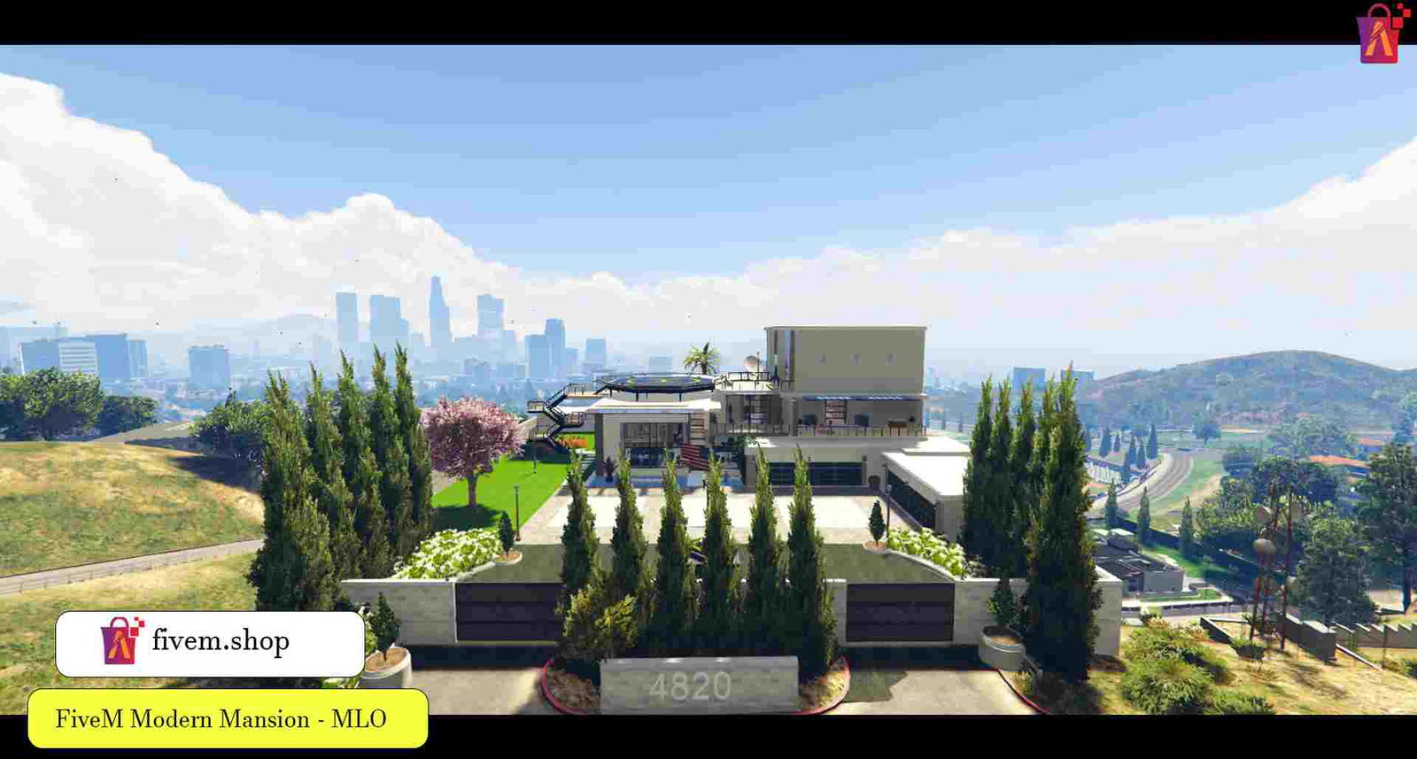 FiveM Modern Mansion MLO – Exclusive Luxury Living