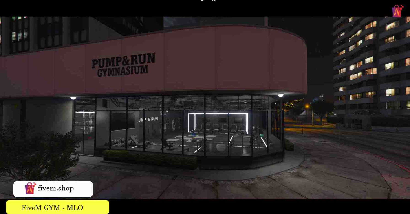 FiveM GYM MLO : Engage in Realistic Fitness Roleplay