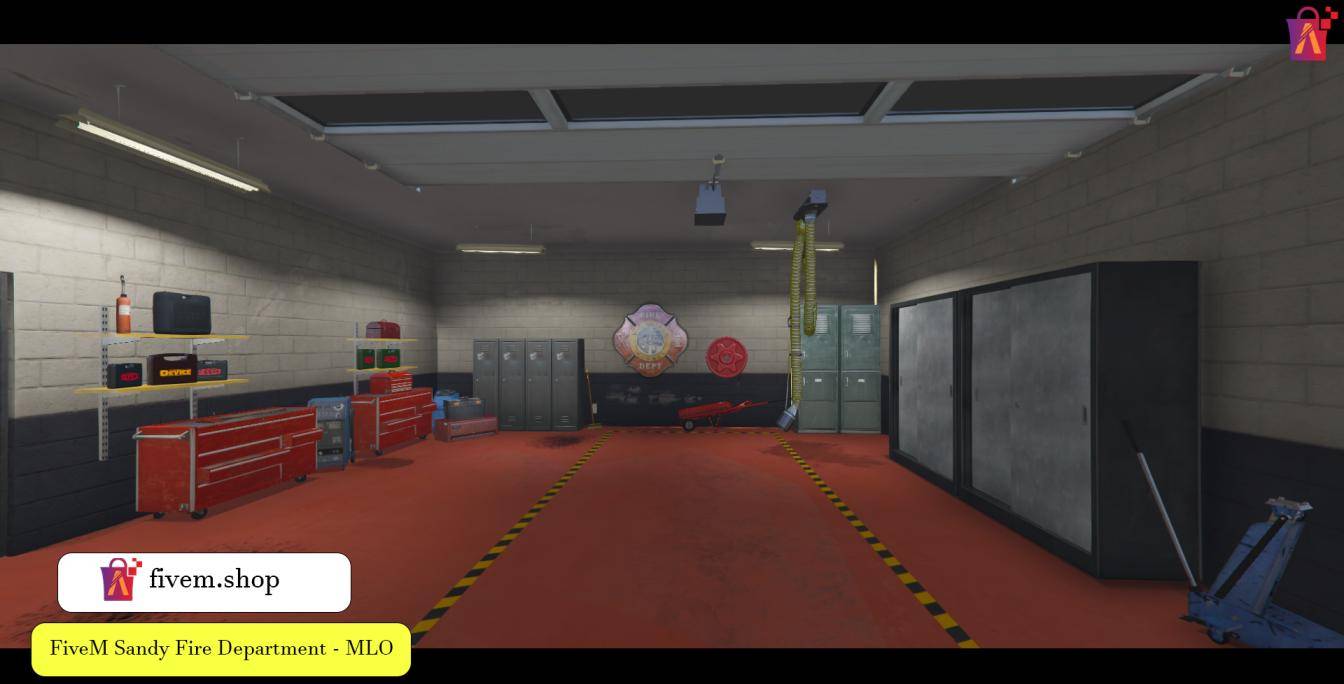 FiveM Sandy Fire Department MLO | Realistic Roleplay