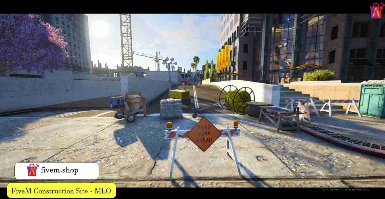 FiveM Construction Site MLO V1 - Elevate Your Gaming.