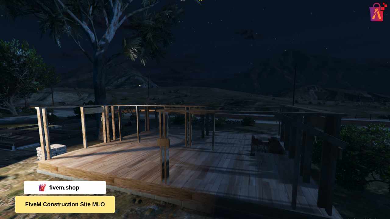 FiveM Construction Site MLO - Immersive Roleplay Zone