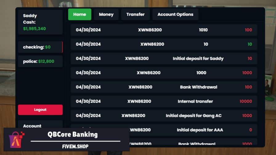 FiveM Banking Script for QBCore | Enhance Your Server