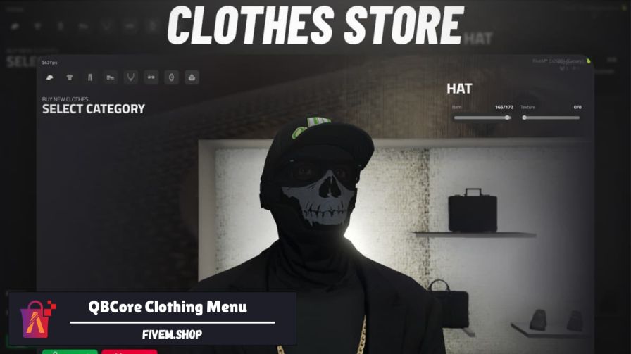 FiveM Clothing Menu for QBCore | Enhance Experience