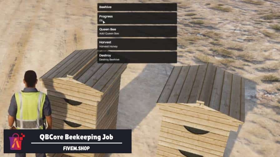 FiveM Bee Keeping Script : Enhance QBCore Servers.