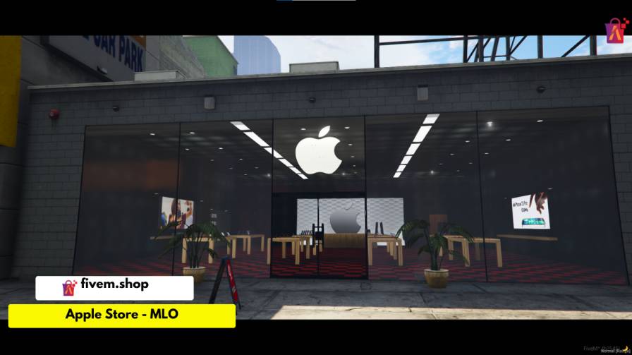 Apple Store MLO in FiveM - Immersive Roleplay Hub.