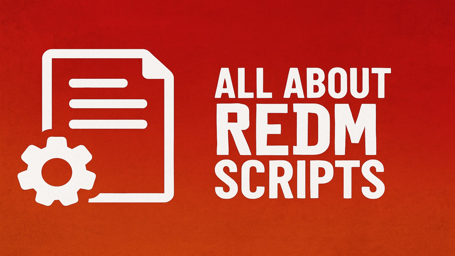 All About RedM Scripts – Enhance Your RedM Server Experience