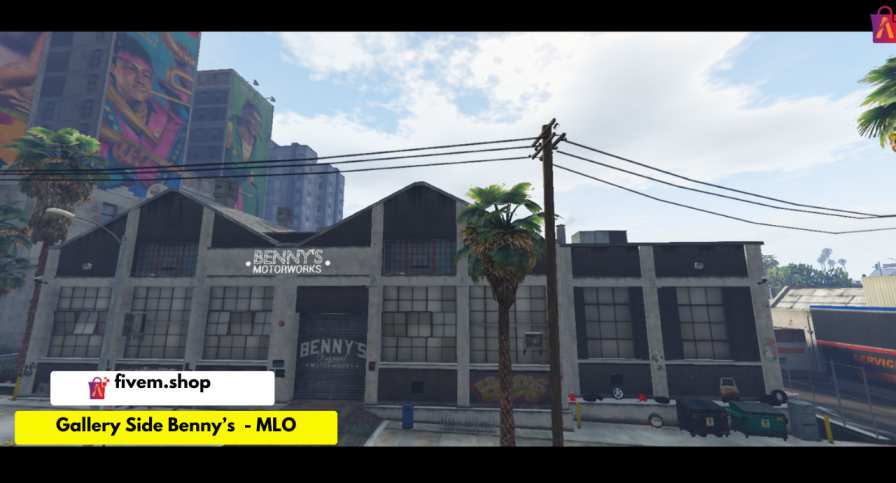Benny's MLO FiveM | Top Mechanic Shop MLO Location