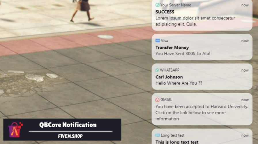 FiveM Notification Script for Better Communication