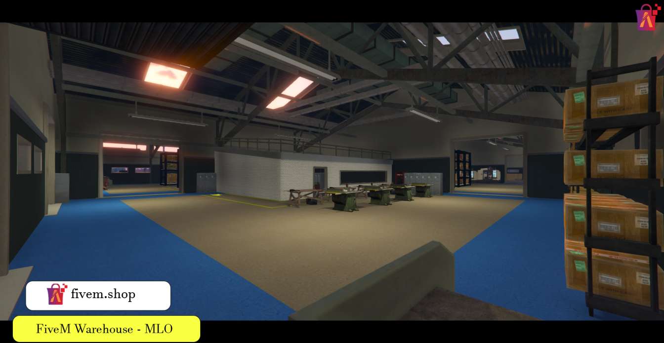FiveM PostOP Warehouse MLO - Immersive Roleplay Asset