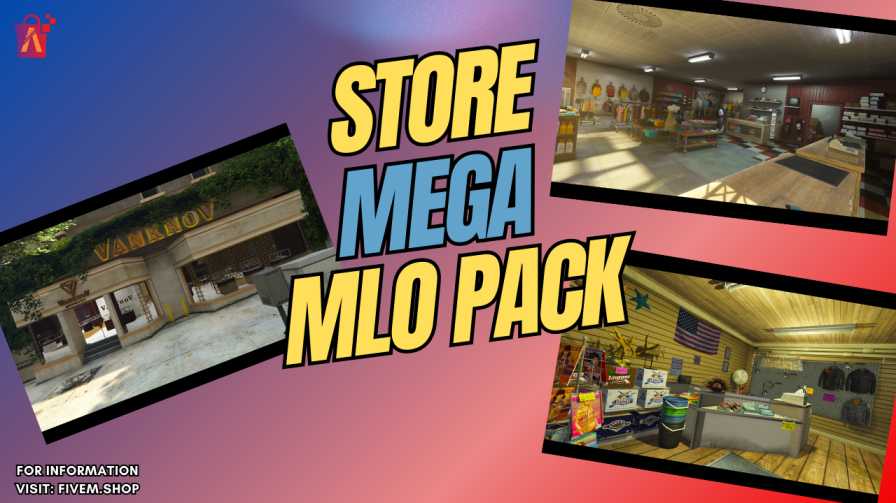 FiveM Store MLO Pack - Immersive Roleplay Experiences