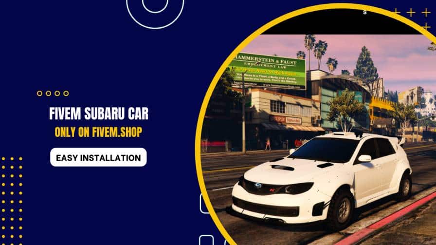 FiveM Subaru Car Mod | Exciting Best FiveM Racing Mod