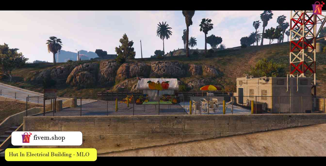 FiveM Hut Electrical Building MLO - Retail & Relaxation