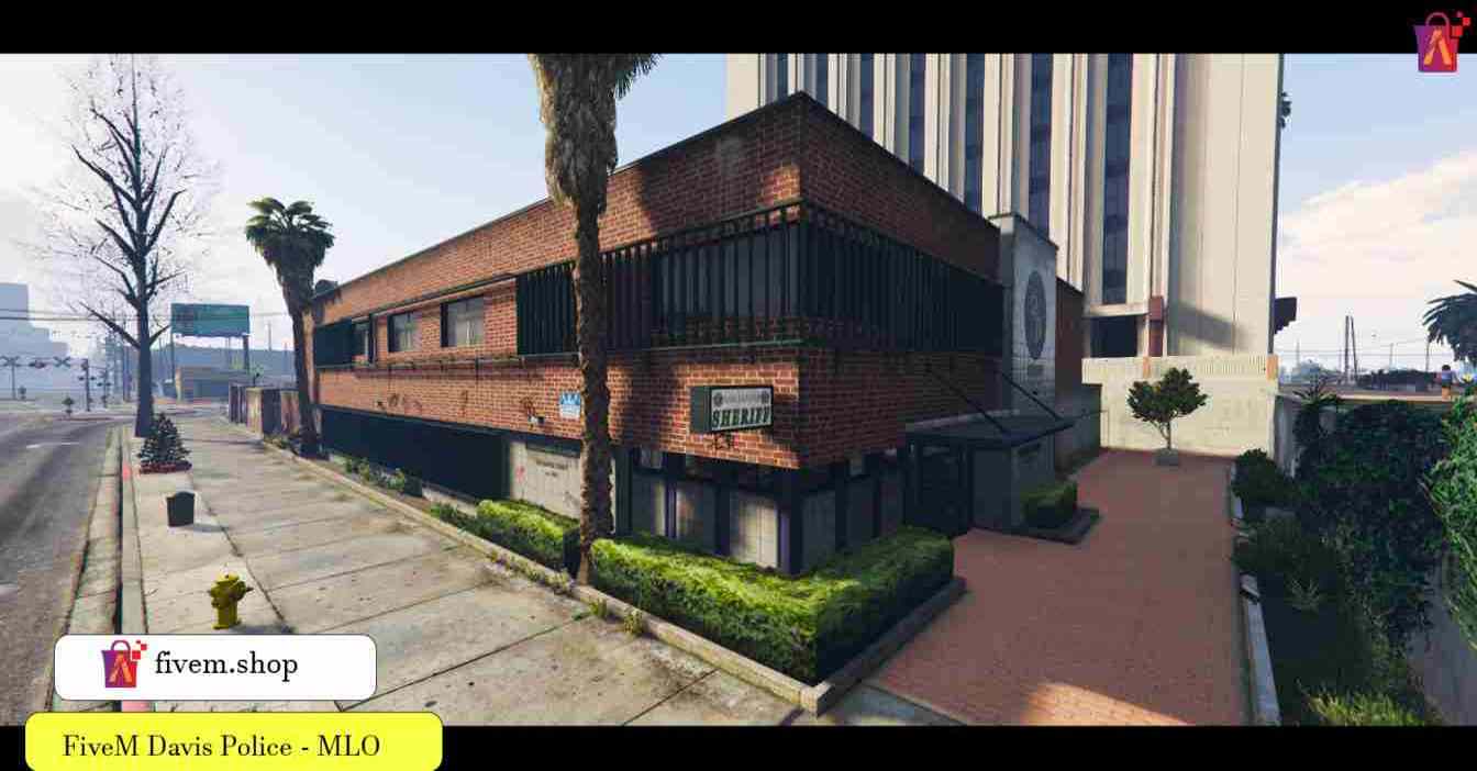 Davis Police Station FiveM MLO - Immersive Roleplay