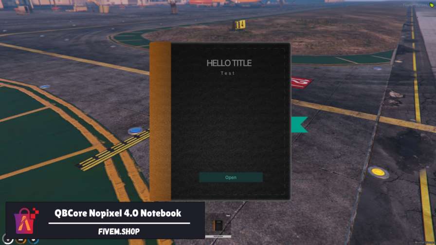 FiveM Notepad Script - Enhance Your Server Efficiency