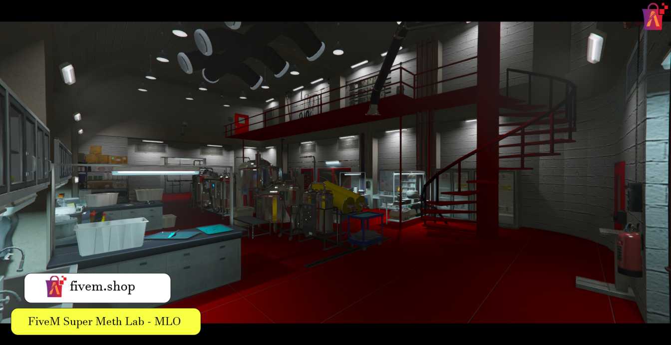 FiveM Meth Lab Locations: & Immersive Drug Lab MLO