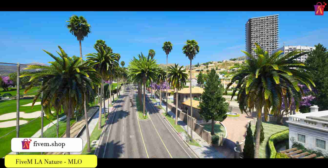 FiveM LA Nature MLO & Trees Ymap: Elevate Your Server