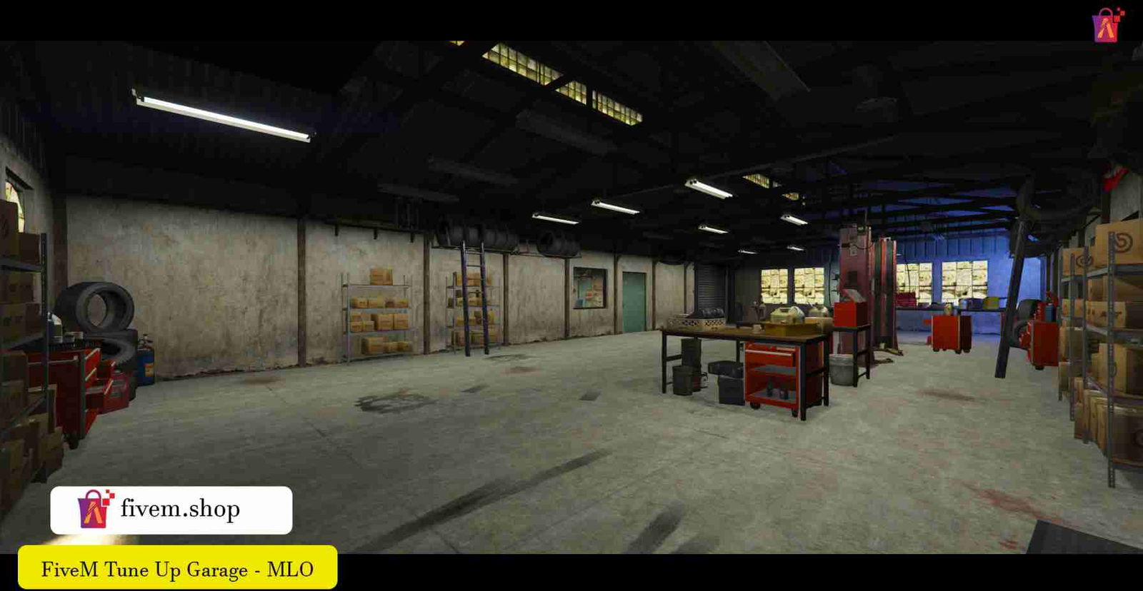 Mechanic Garage FiveM - Realistic Roleplay Garage.