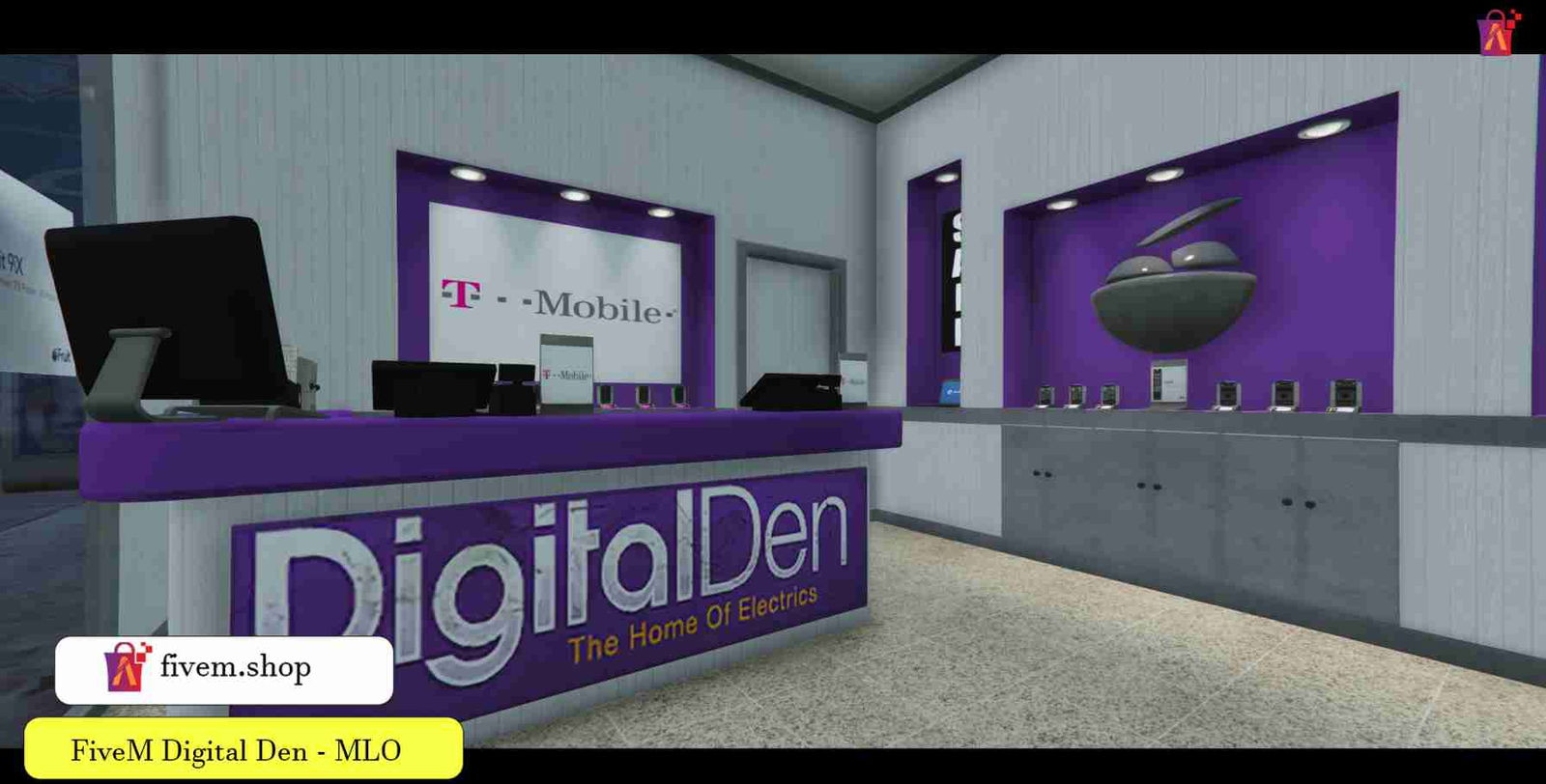 FiveM Digital Den MLO | Best Tech Store Experience