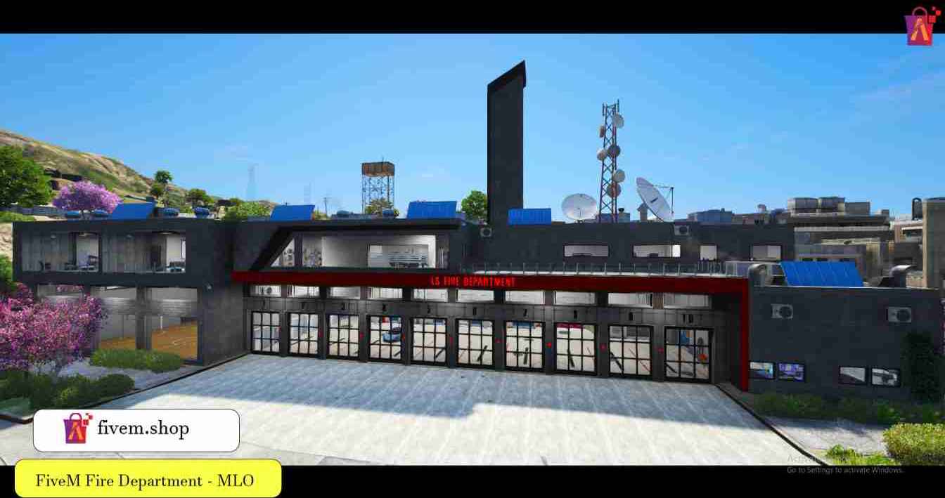 FiveM Fire Department MLO V1 | Experience Unmatched Realism