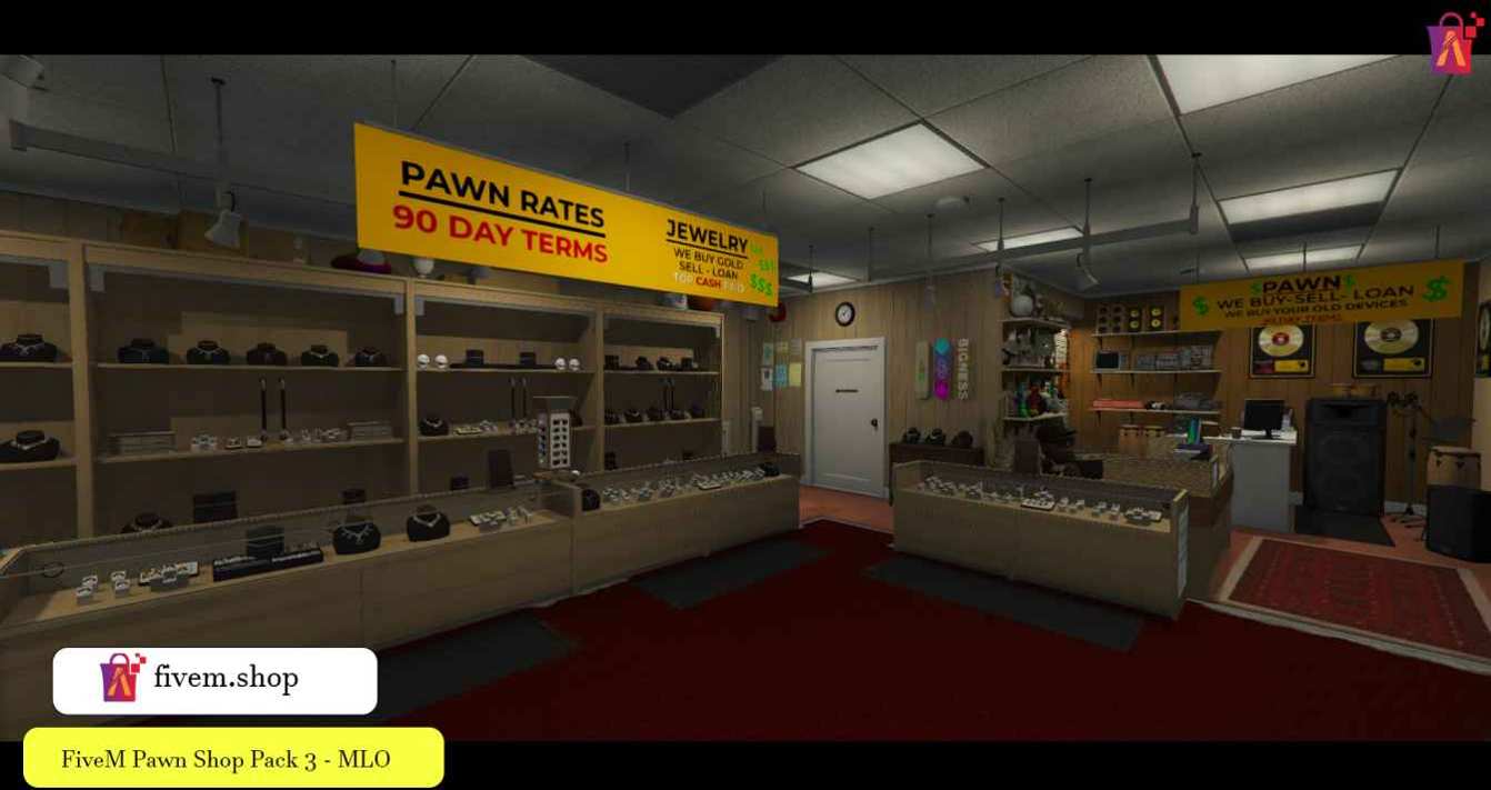 FiveM Pawn Shop MLO V2 - Immersive Gaming Experiences
