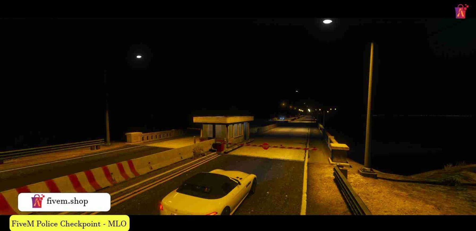 FiveM Police Checkpoint MLO - Best Realistic Game Mod