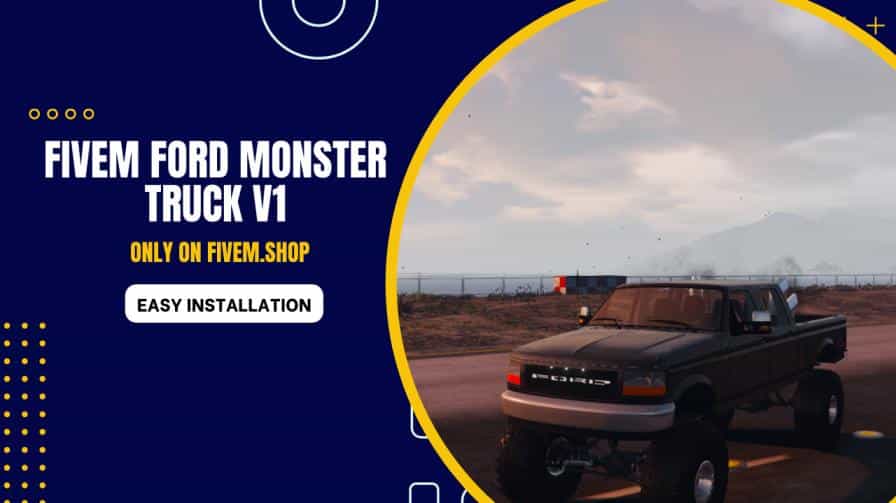 FiveM Ford Monster Truck V1 | Ultimate Off-Road Experience