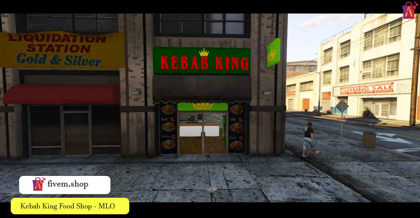 FiveM Kebab King Food Shop | Immersive Top Restaurant MLO