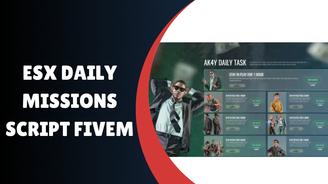 Script de Missões Diárias ESX FiveM - Aumente o Engajamento dos Jogadores