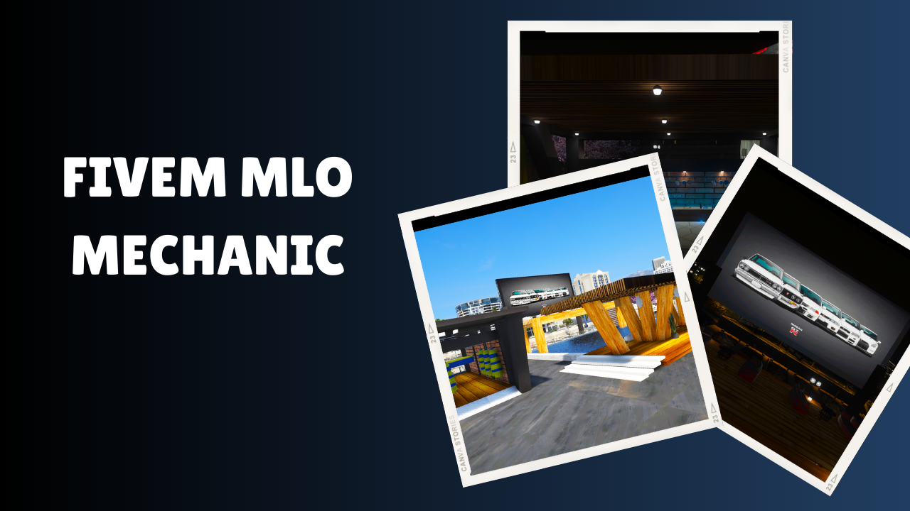 FiveM MLO Mechanic : Cutting - Edge Virtual Workshop