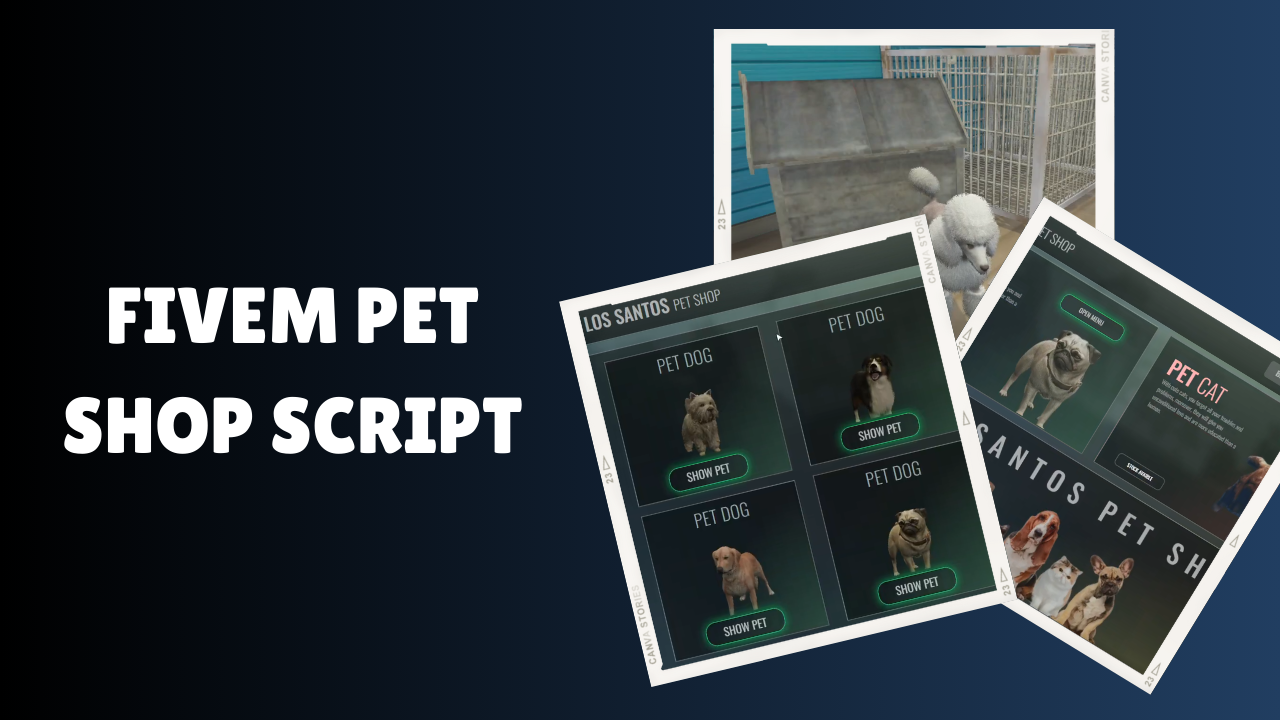 FiveM Pet Shop Script - Enhance Your FiveM Server