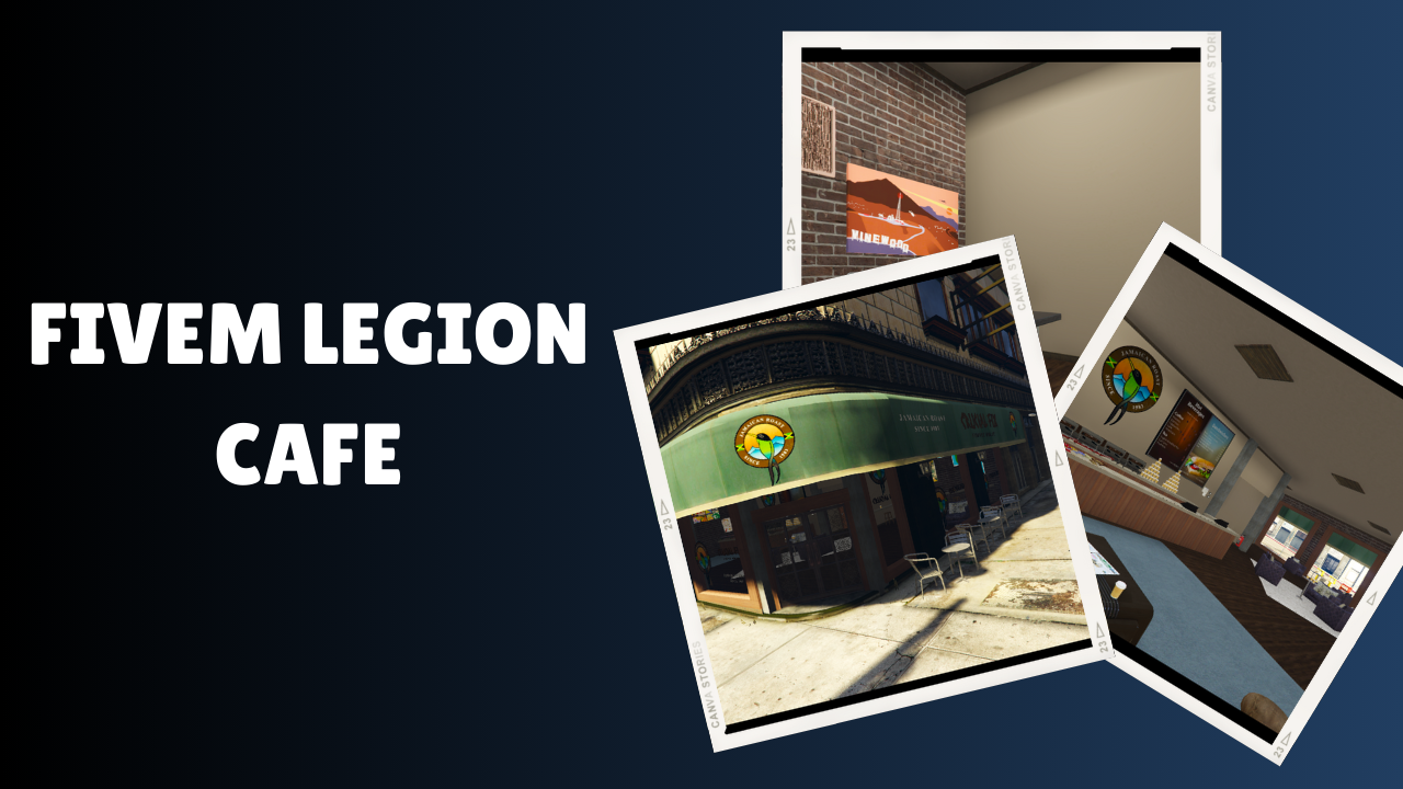 FiveM Legion Cafe : Immersive Coffee Shop Experience