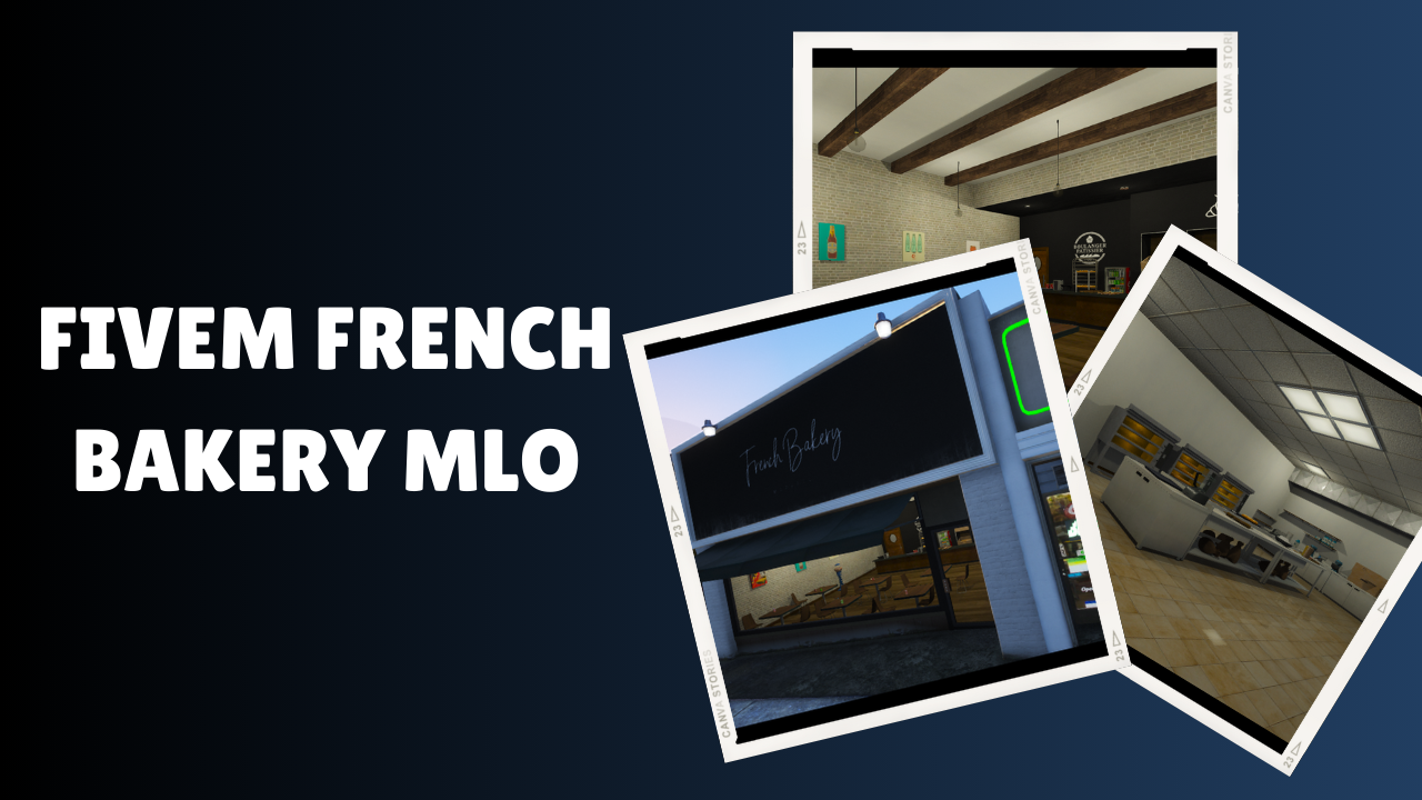 FiveM French Bakery MLO - Parisian Charm for Servers