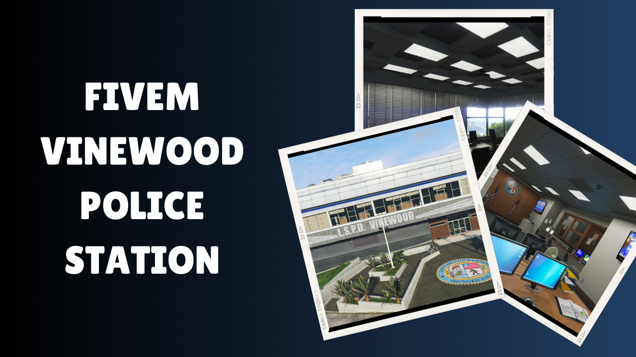 FiveM Vinewood Police Station: Immersive Role-Play MLO
